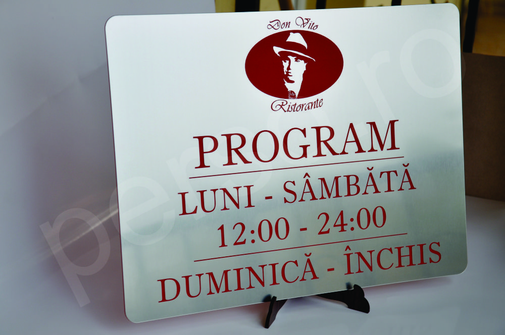 GRAVURA LASER: Placute gravate