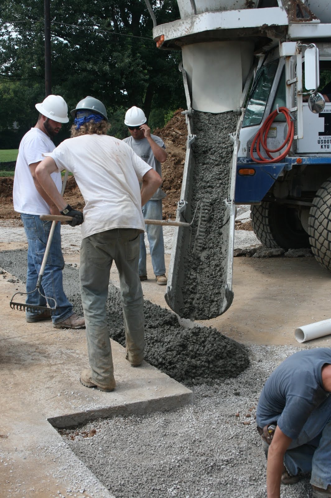 Clays Mill Elementary: Finishing the Grease Trap