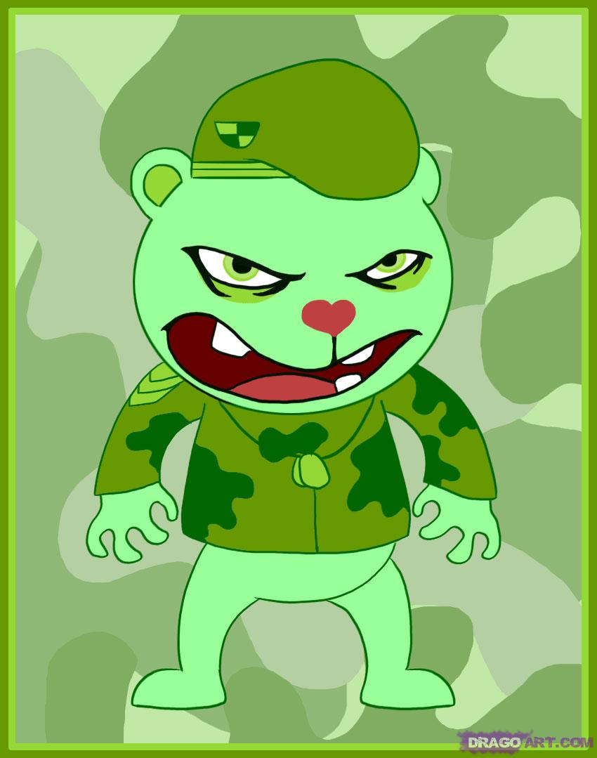 Happy Tree Frienda- Flippy Minecraft Skin