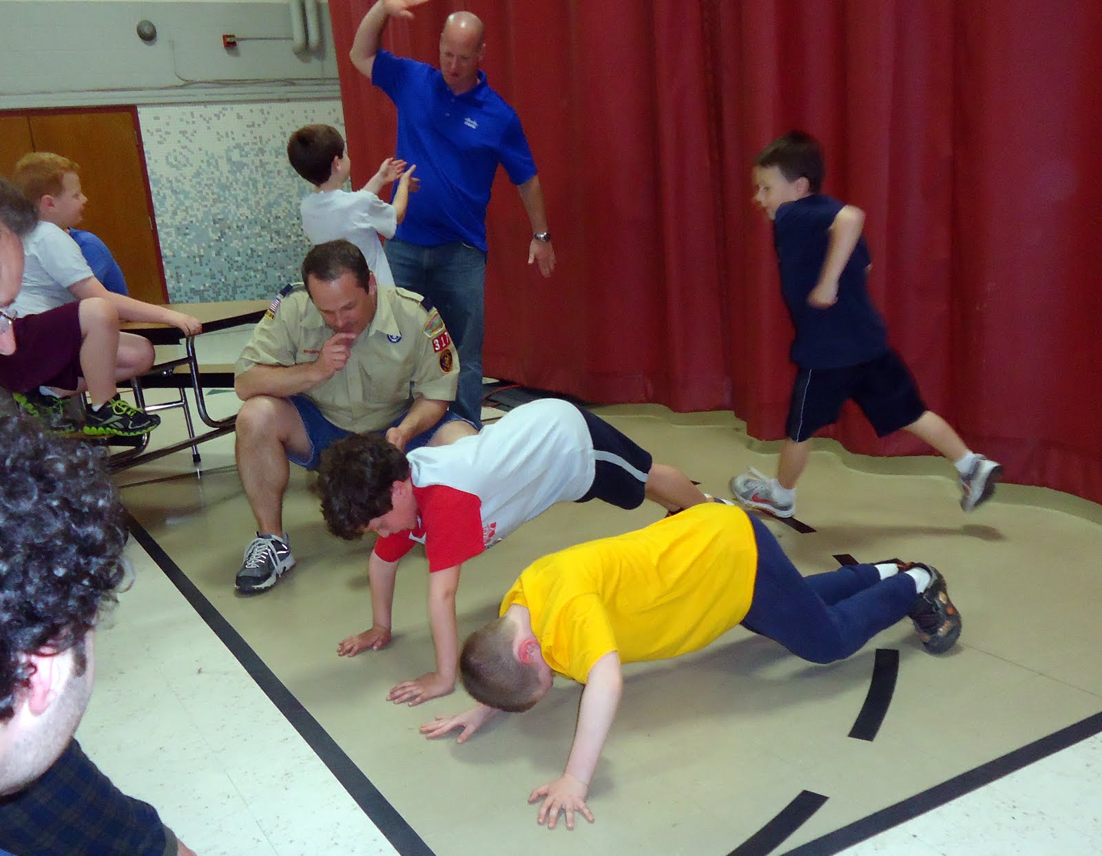 Being Mirrors: Cub Scout Physical Fitness Day