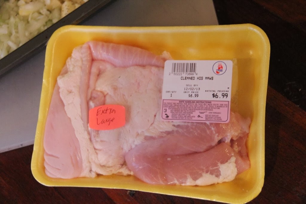 Home Joys: Makin' Hog Maw