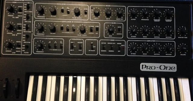 MATRIXSYNTH: Sequential Circuits Pro One Synthesizer SN 1405