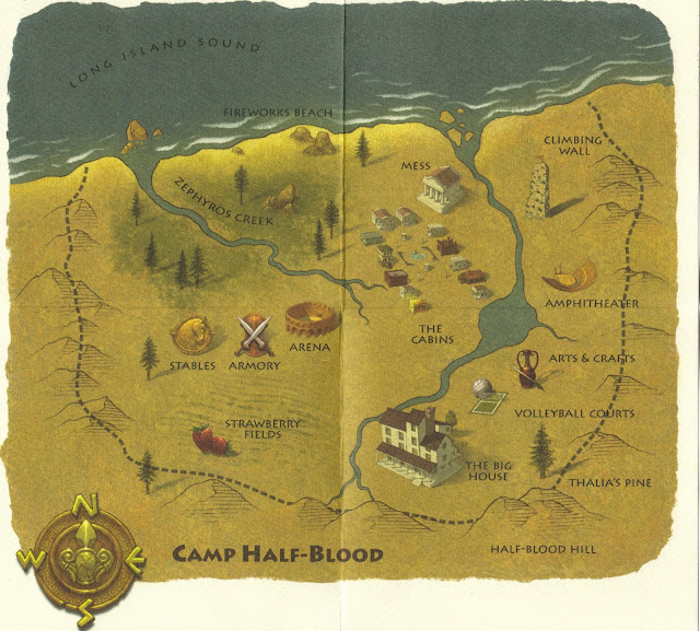 Mapas do Percy Jackson