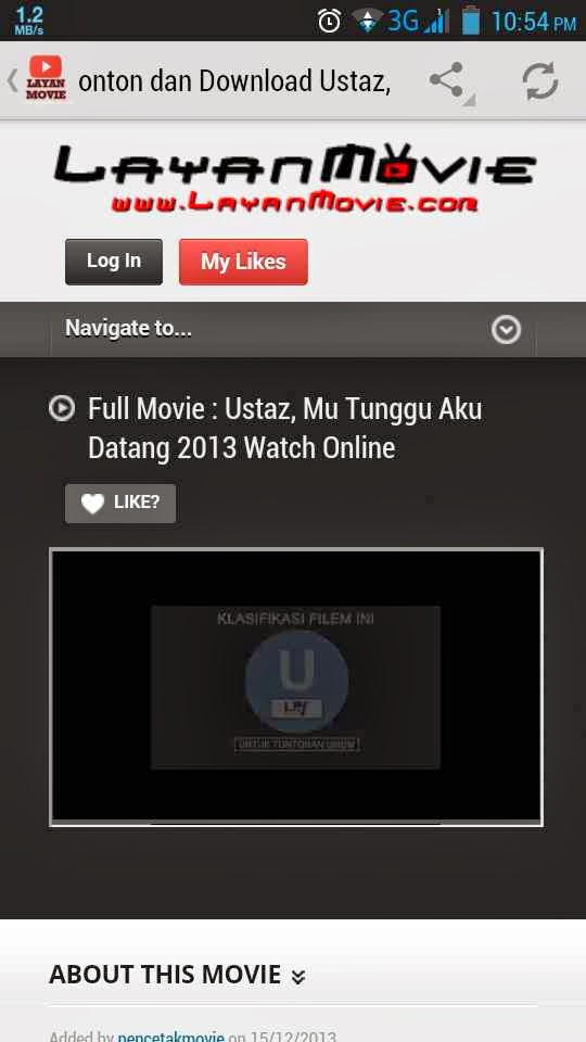 Aplikasi Layan Movie Untuk Android