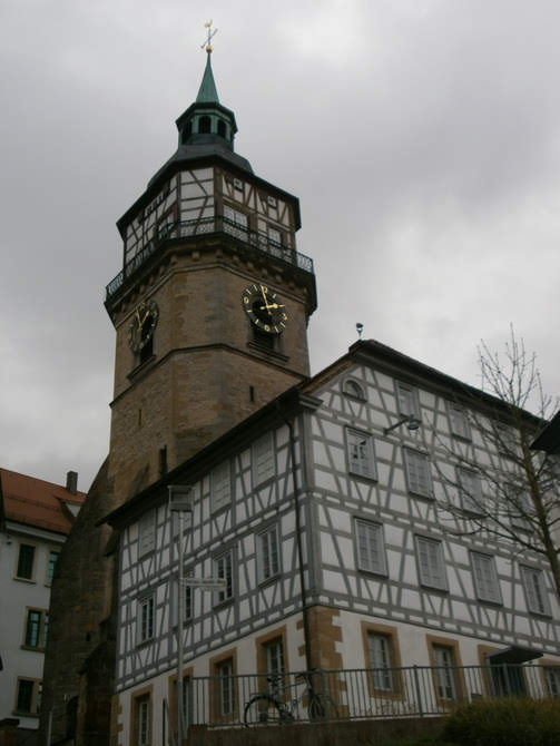 Wege in der Region Stuttgart: Stadtrundgang in Backnang, Teil 1 von 4