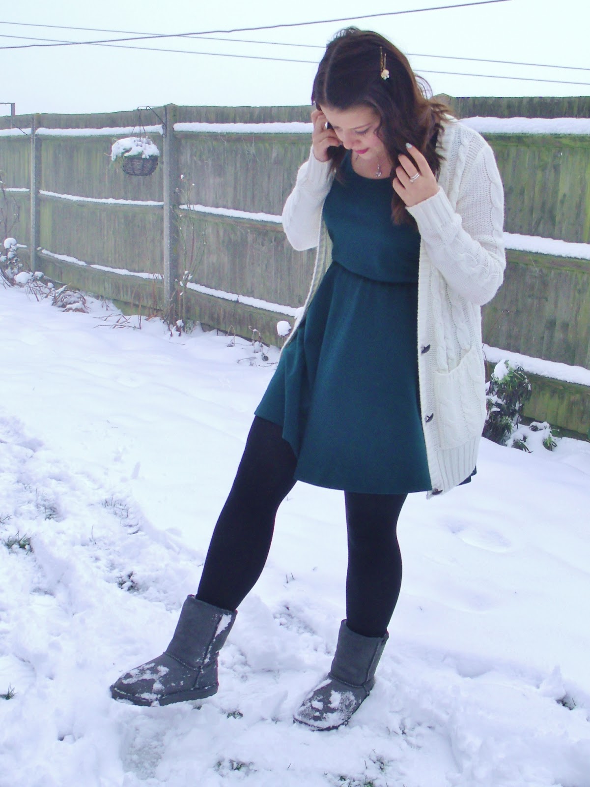 Snowy London Outfit & My Emu Boots ♥ - Victoria's Vintage Blog | Milton ...