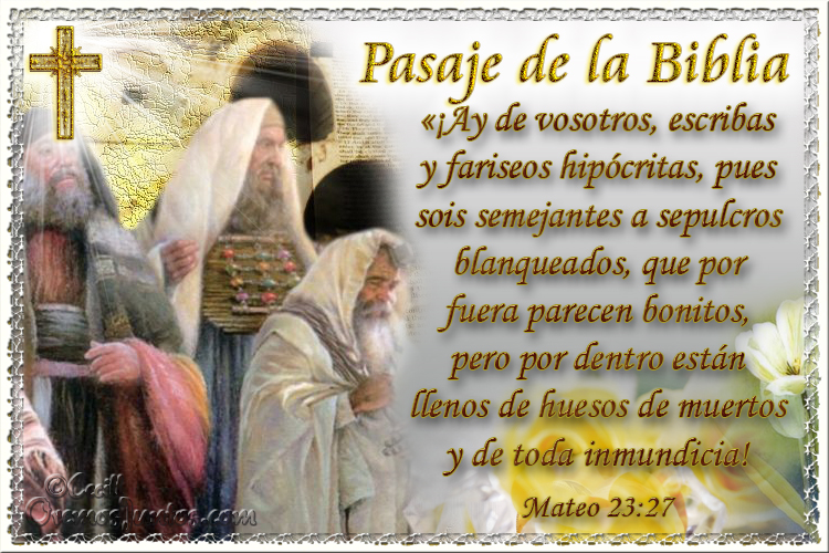 Vidas Santas: Santo Evangelio según san Mateo 23:27