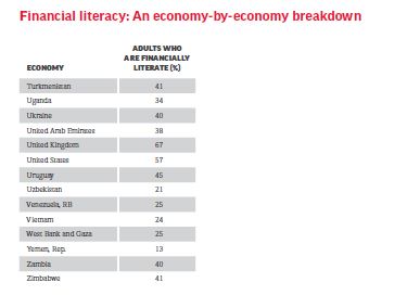 Welcome to My Page: Financial Literacy around the World