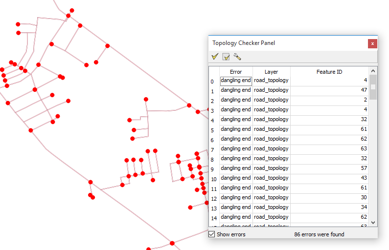 How to Check Topology Error in QGIS