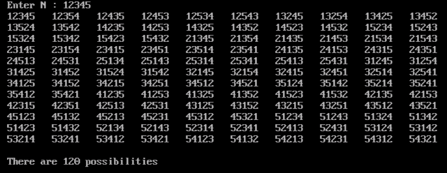 Program To Generate All Possible Combinations Of A Given Number Bhavesh Nechlani