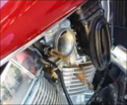 gas spitting out of intake please help!!!! | Honda Shadow Forums