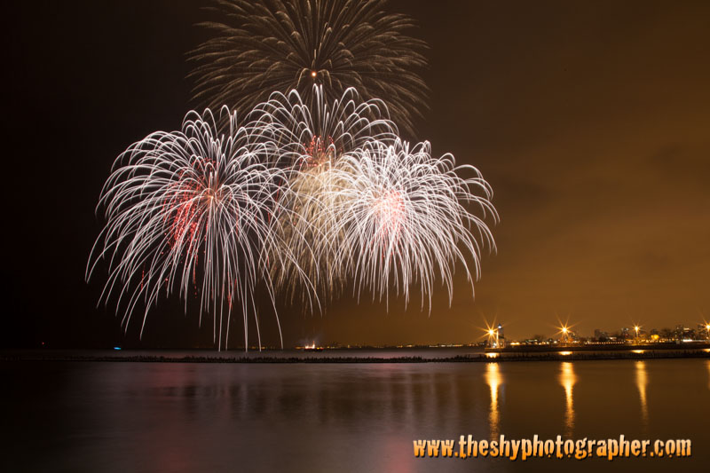 The Shy Photographer: New Year's Eve Fireworks at the Navy Pier