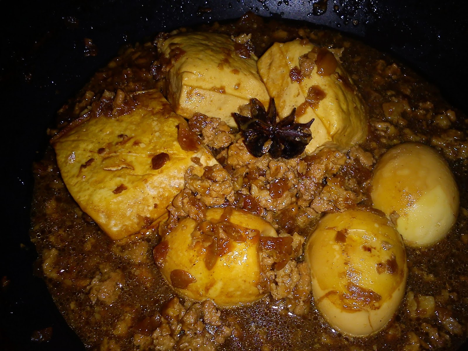 Cooking Pleasure: TAIWANESE MINCED PORK RICE [LOR BAK P’NG -肉燥飯 ]