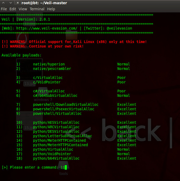 Bypass AV using Veil In Backtrack. | Hacking & Tricks