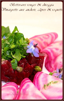 LA TABLE LORRAINE D'AMELIE: BETTERAVES ROUGES, VINAIGRETTE AUX ANCHOIS ...