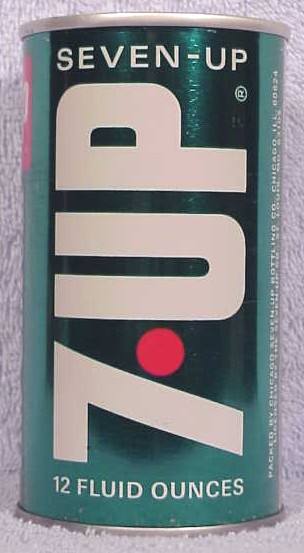 Pictures Blog: Old 7up Can