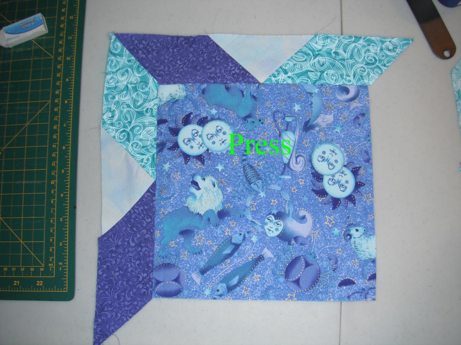 Quilting Curve: Astrology Quilt Top Tutorial