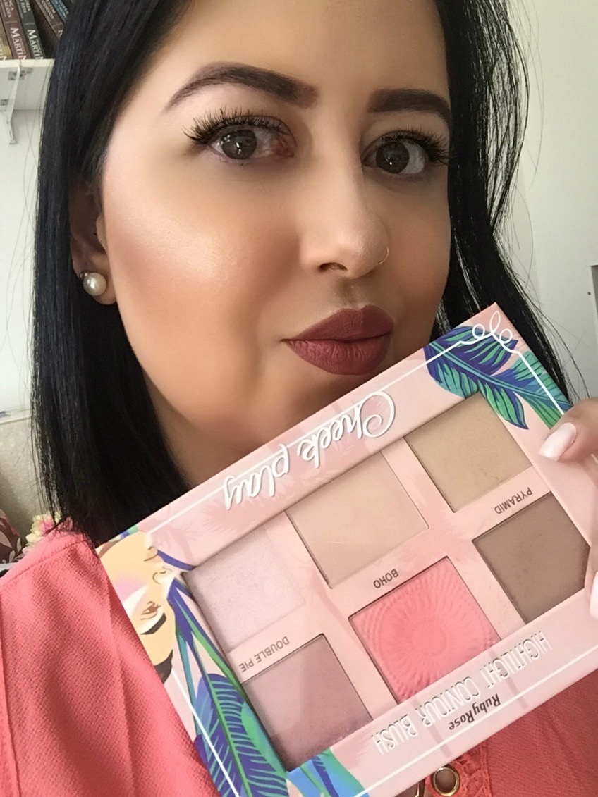 Dicas da Ari: Resenha | Paleta Cheek Play - Ruby Rose