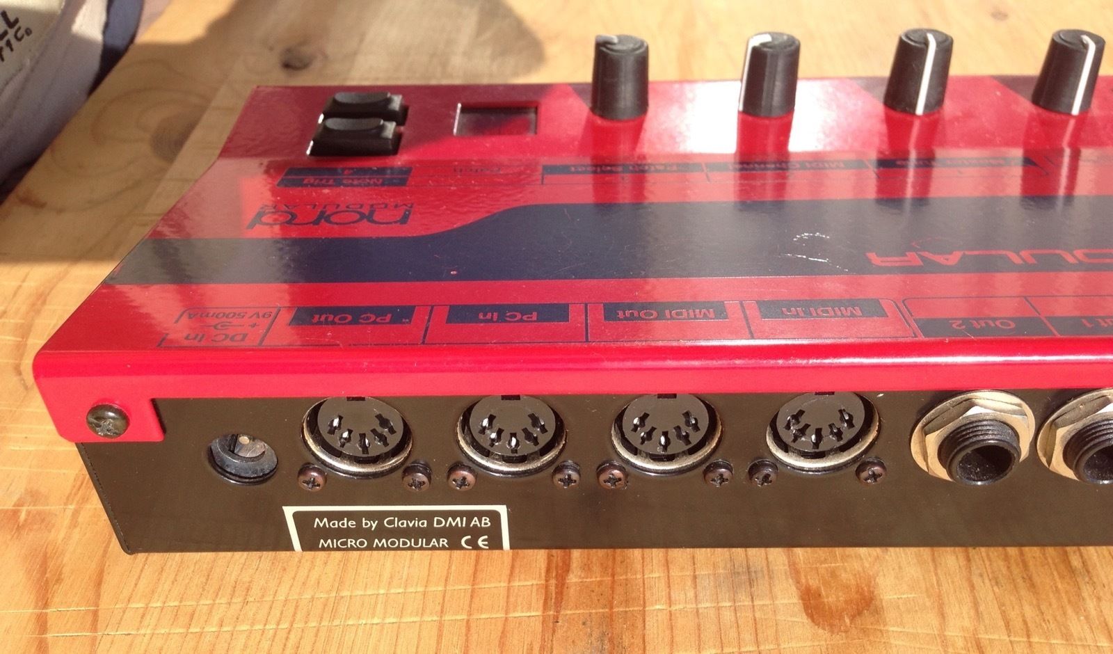 MATRIXSYNTH: Clavia Nord Micro Modular Virtual Analog Synth SN MC 99020760