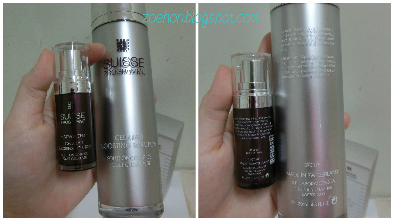 Review : Suisse Programme Cellular Boosting Solution & Suisse Programme ...