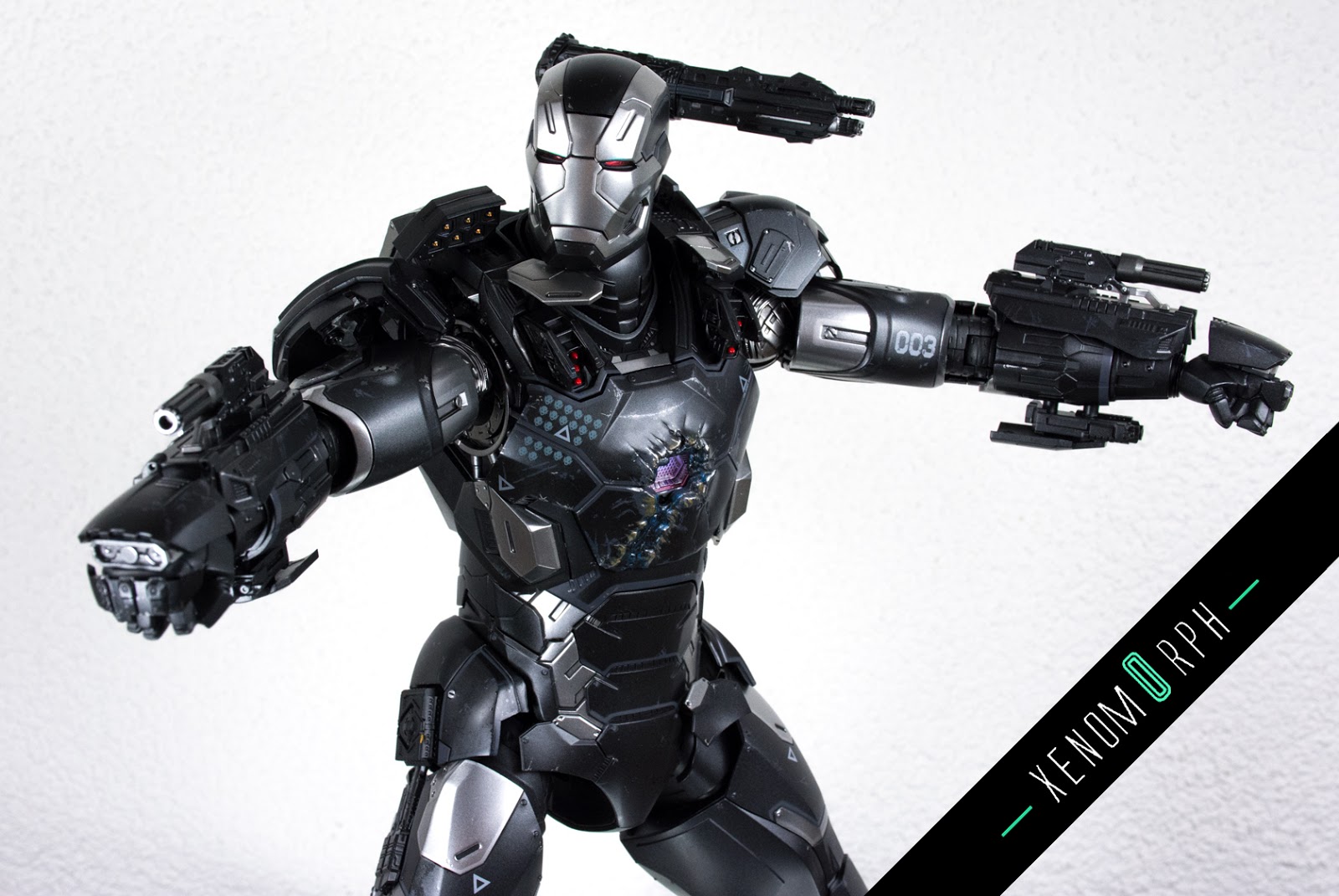 Hot Toys War Machine Mark III - CA:Civil War -1/6 MMS344DS15 - photo ...