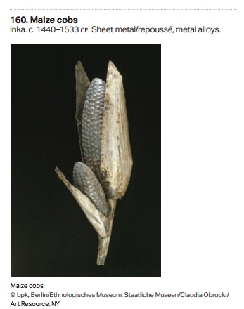 AP Art History 250: 160. Maize cobs