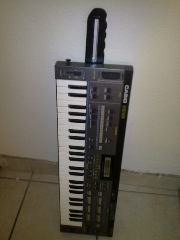 MATRIXSYNTH: Casio CZ-101 Keytar with Custom Grip Ribbon Controller