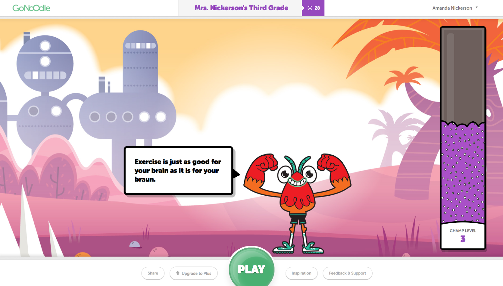One Extra Degree: Building Community With GoNoodle!