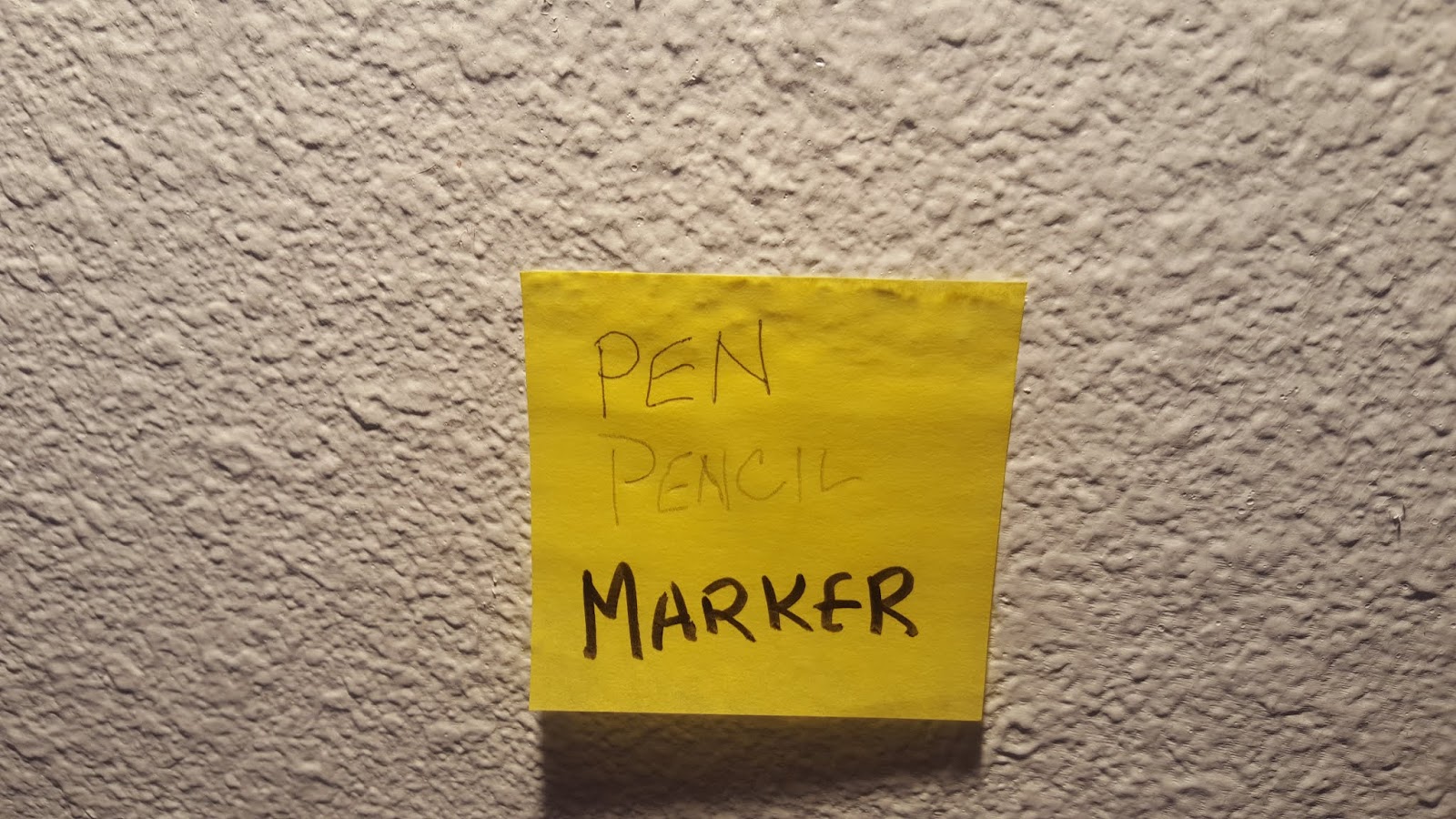 Blue Collar Prepping: Prudent Prepping: Post-it Extreme Notes