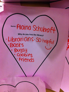 Love Your Library: A Valentine's Day Library Event - The Sassy Librarian