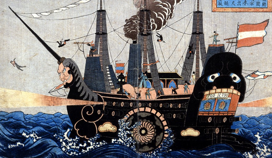 Searching in History: Perry's Gunboat Diplomacy in Japan