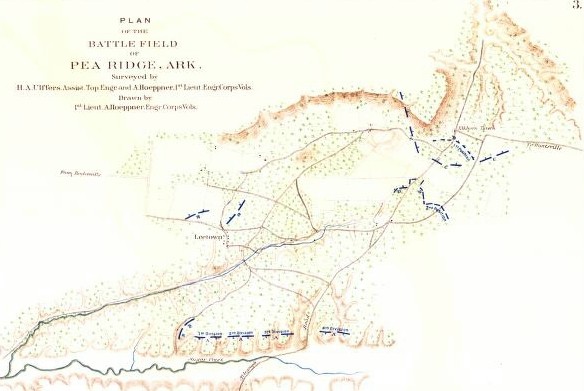 Arkansas in the Civil War: The Battle of Pea Ridge, Arkansas - A Lull ...