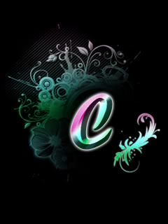 Hinh nen thu phap chu cach dieu - Chu C | Hình nền