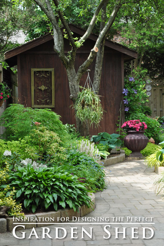 Rustic Potting Sheds
