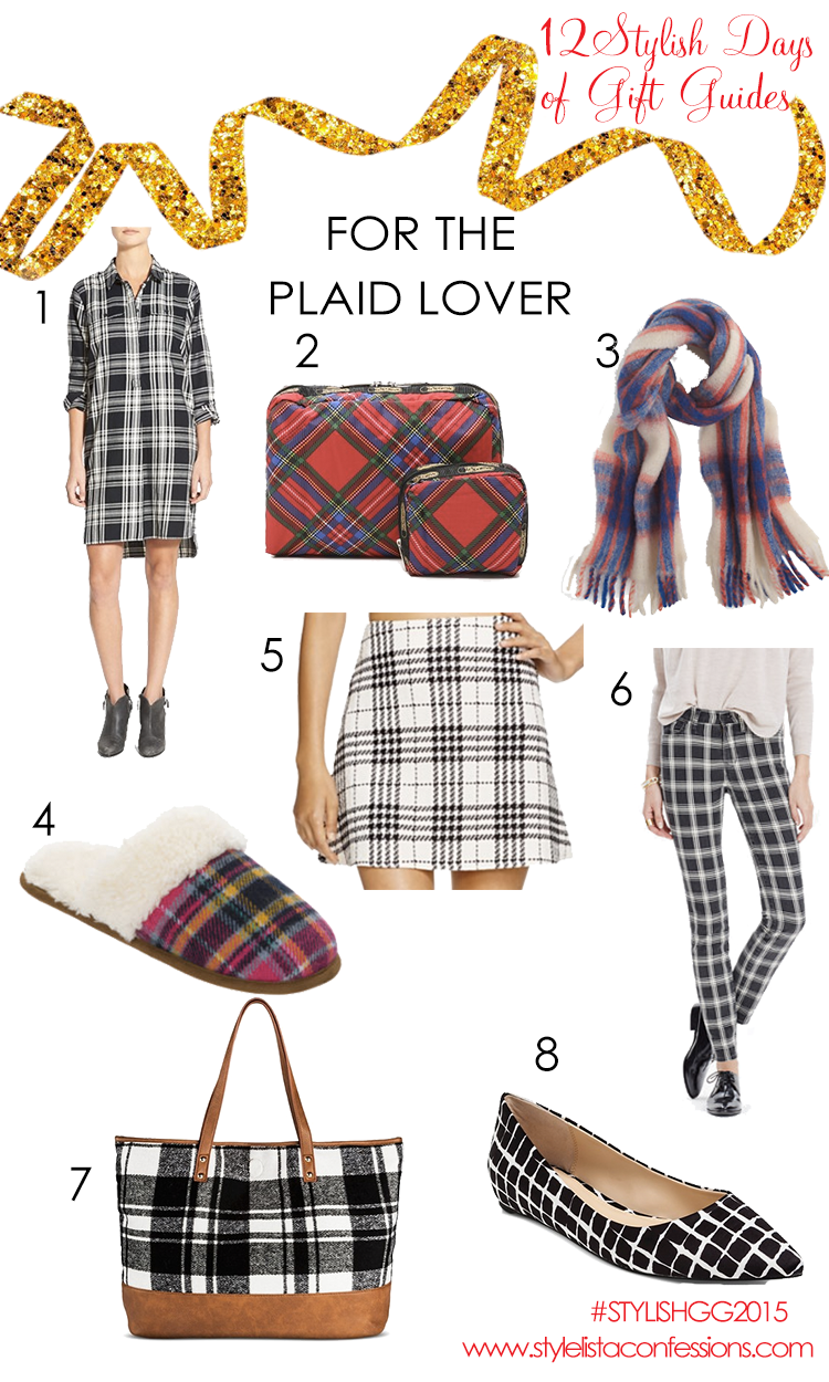 12 Stylish Days of Gift Guides: For The Plaid Lover — Stylelista ...