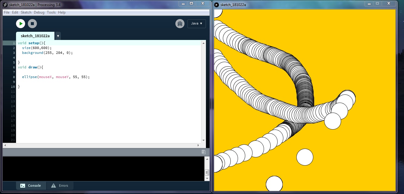 Creating in Processing - Tutorial