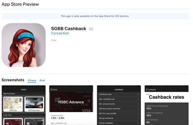The SGBB Cashback App