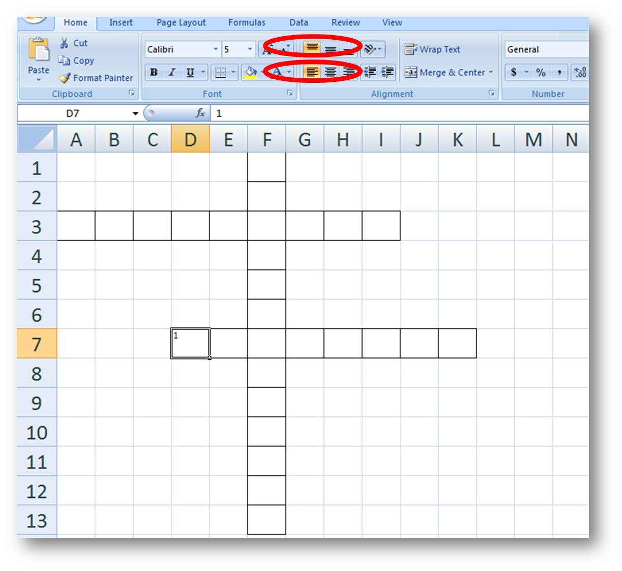 Mengisi Nomer Untuk Kotak TTS ~ blog saya
