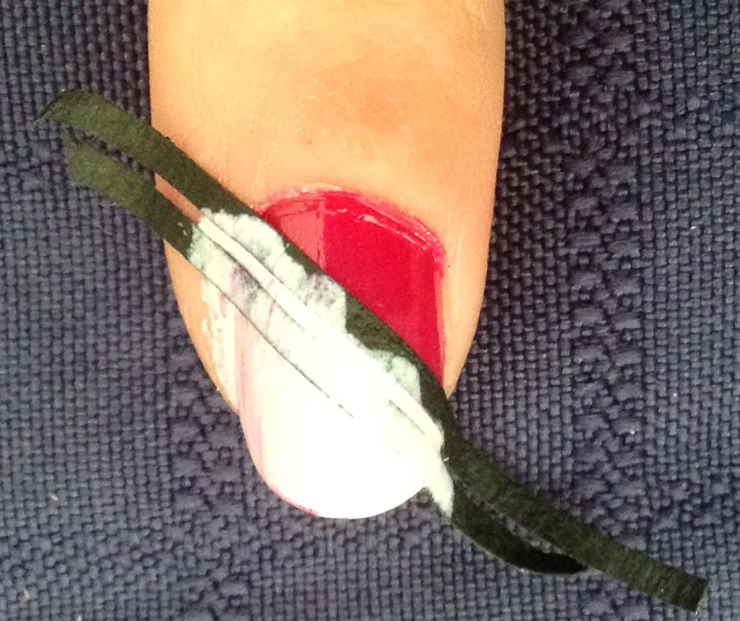 Nails Niche: Inside-Out Stripes Nail Art Tutorial