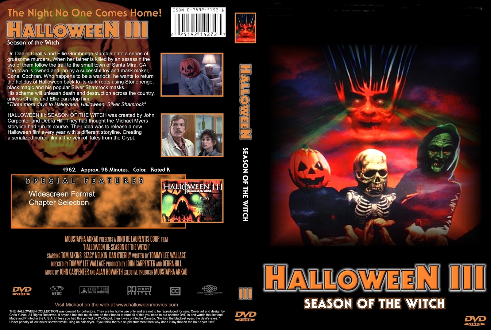 The Horrors of Halloween: HALLOWEEN III: SEASON OF THE WITCH (1982 ...