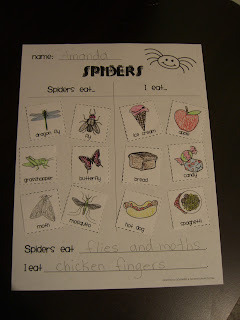 First Grade Garden: Aaaaargh! Spiders!