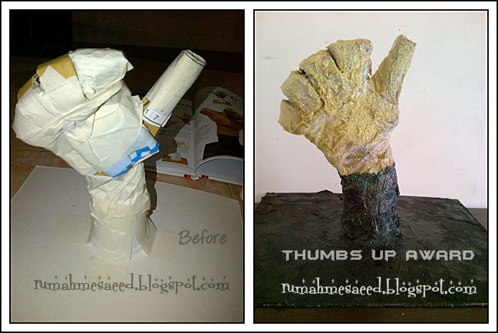 Welcome to Teawe's blog: Tumbs Up Award