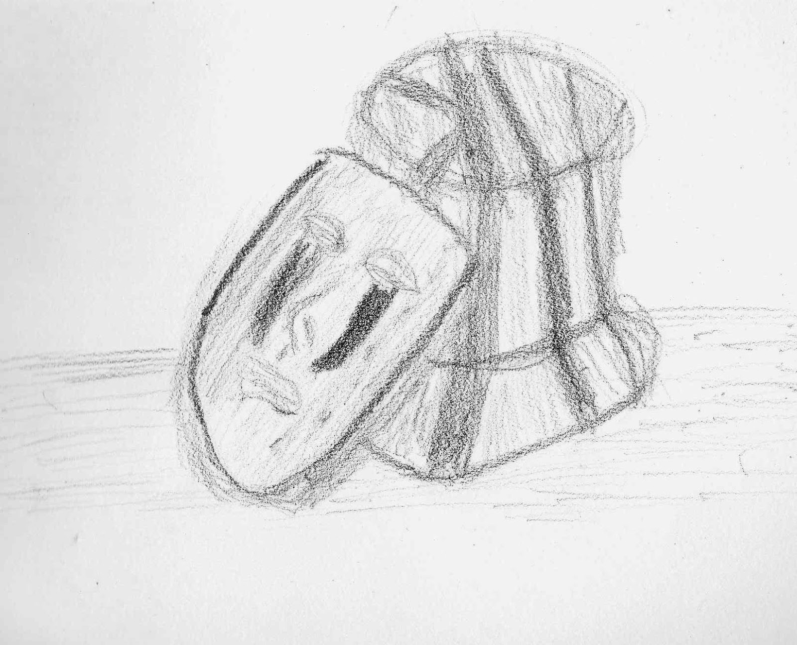 observational drawing (year 1) : week 6 still life: Natural & Man Made ...