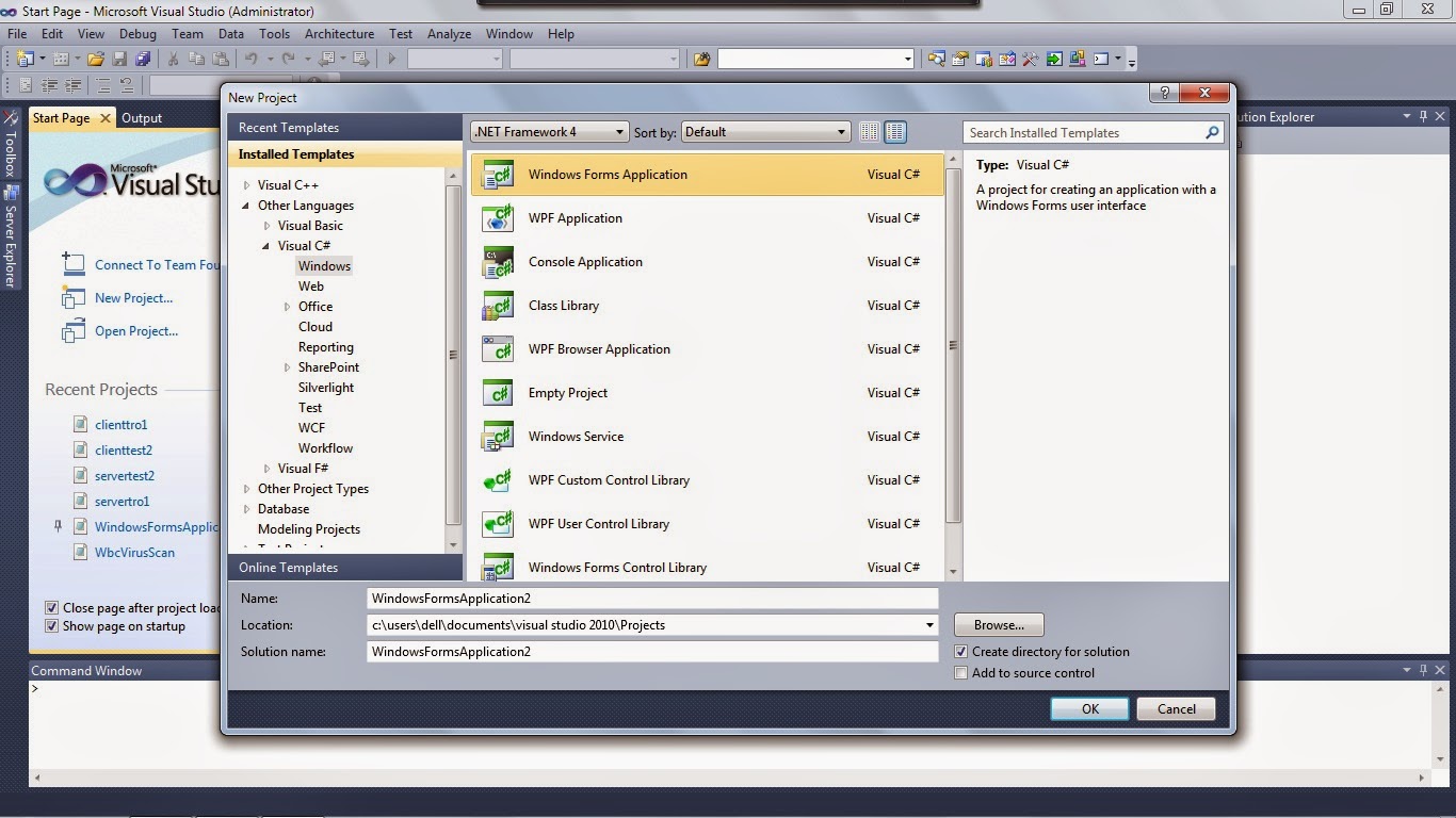 BlueLine: A Simple XO Multiplayer Game Using C# Windows Form Application