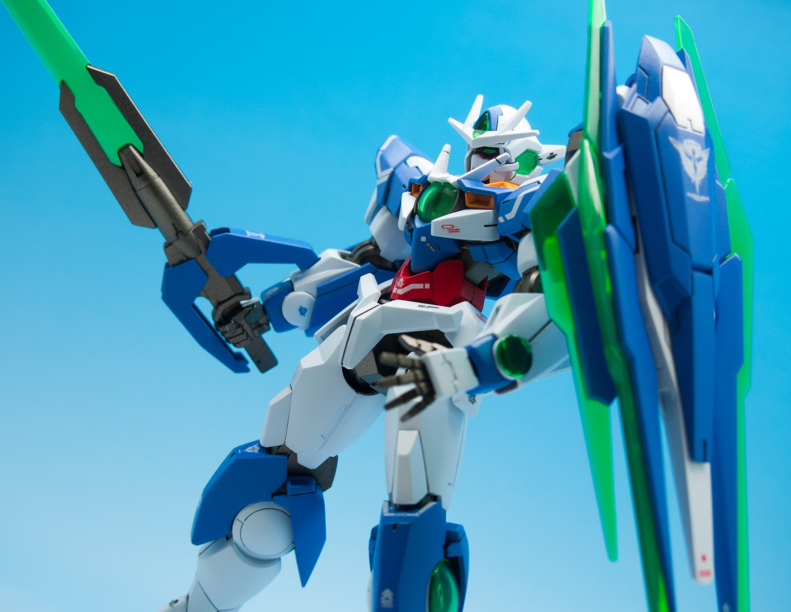 LST MODEL WORK: Gundam 00Q 工作-II 上色與組合