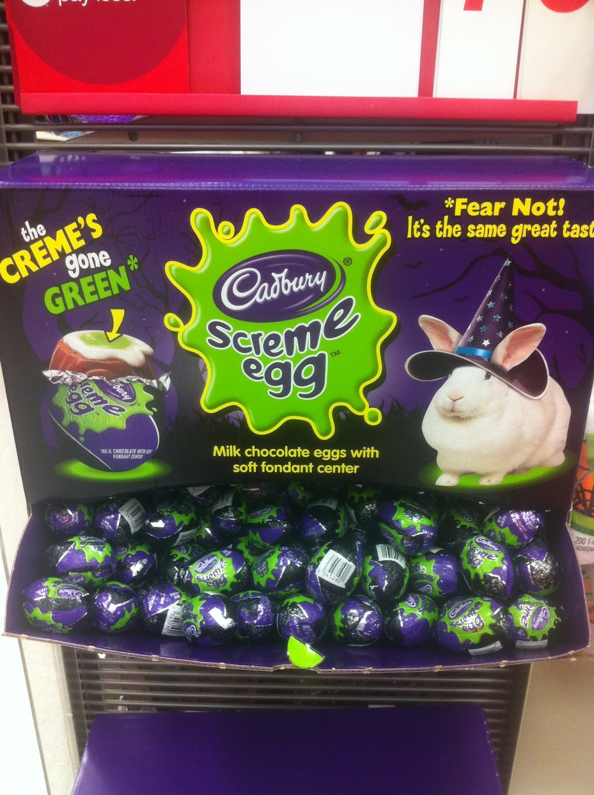 Crazy Cozads: Halloween Candy Review: Cadbury Screme Eggs!