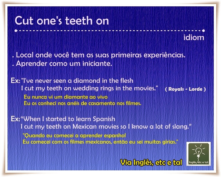 To Cut Teeth Idiom Meaning at Gary Delariva blog