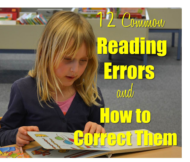 A Teachers Idea 12 Common Reading Errors And How To Overcome Them