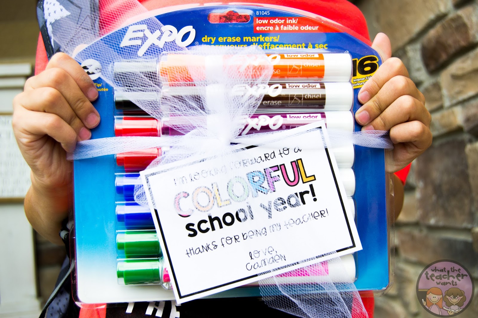 FREE Back to School Gift Tags: Colorful Year | What the Teacher Wants ...