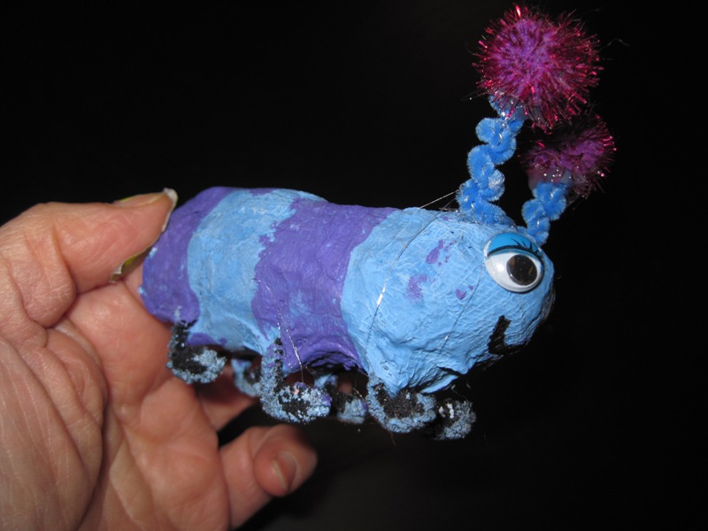 There's a Dragon in my Art Room: Funky Finger Puppets with plaster bandage